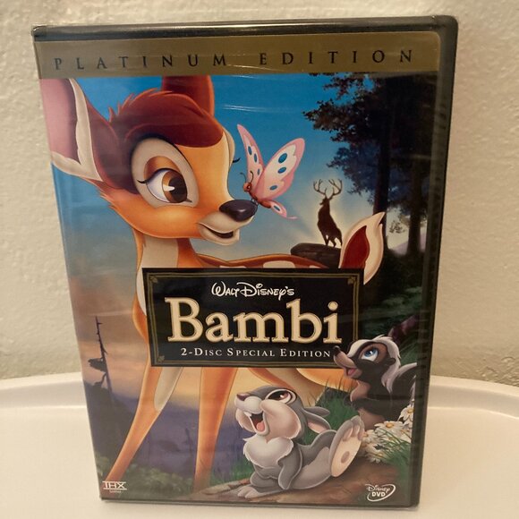 Disney | Media | Bambi Platinum Edition Dvd | Poshmark